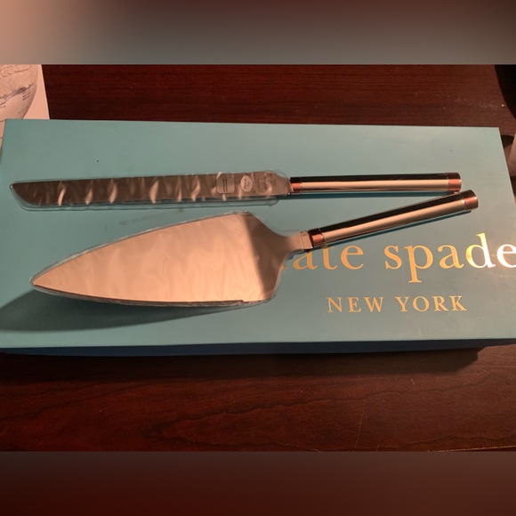 kate spade | Dining | Kate Spade Rosy Glow Collection Cake Server And ...